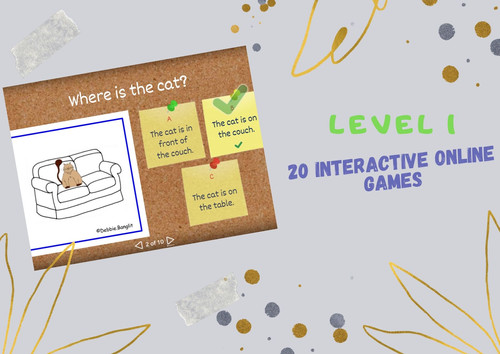Level 1 - 20 Interactive Online Games | debbiebanglit