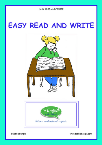 Easy Read and Write - Booklet | debbiebanglit