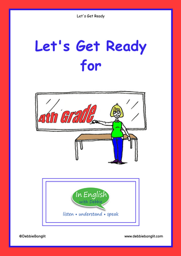 Getting Ready for 4th Grade - Booklet | debbiebanglit
