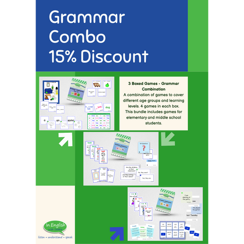 New Subscribers Exclusive Offer - Grammar Combinations | debbiebanglit
