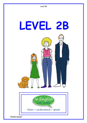 Level 2B Workbook | debbiebanglit