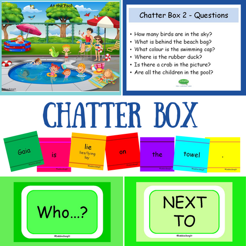 Boxed Game - Chatter Box 1 & 2 | debbiebanglit