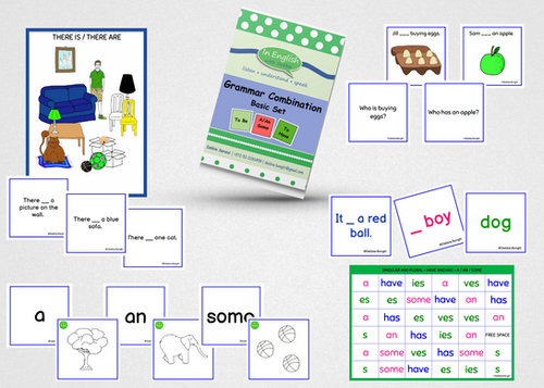 Boxed Game - Grammar Combination - Basic Set | debbiebanglit
