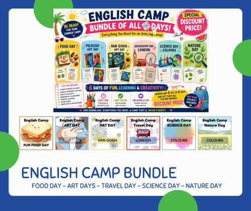 English Camp - Mega Bundle - All 5 Days | debbiebanglit