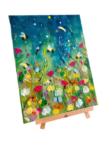 Midnight bees Original Painting | LoveLilly