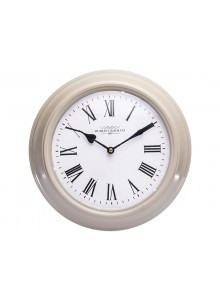 The Grange Collection 30cm Iron Wall Clock-Grey | McGreals Department ...