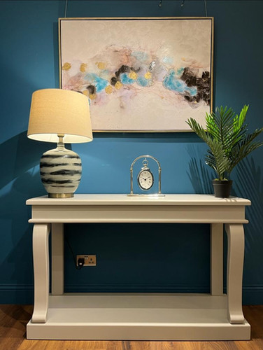 Scroll Console Table 130cm | McGreals Edenderry