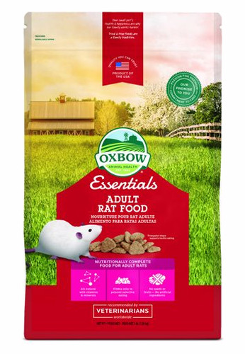 Oxbow Adult Rat Food | Driftless Reptiles