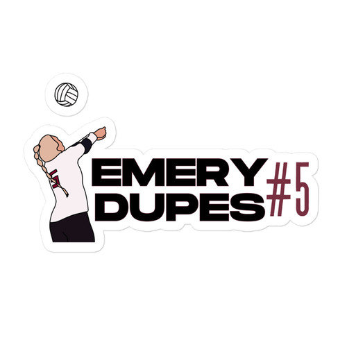 Emery Dupes Bubble-free Sticker | Fans Meet Idols