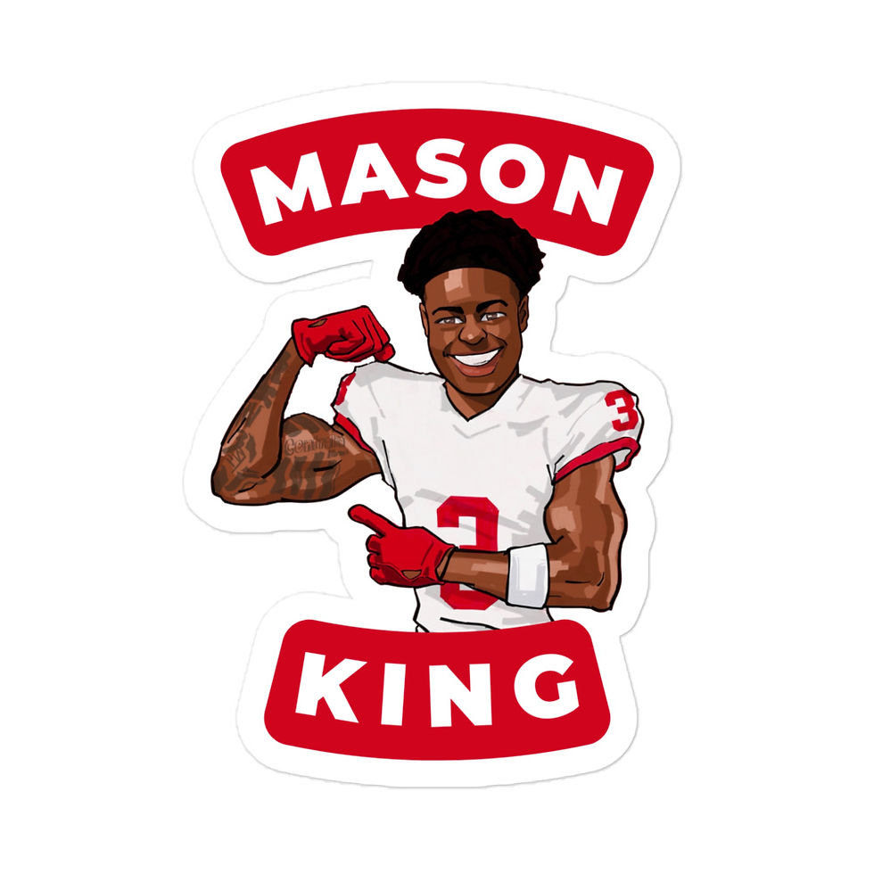 Mason King Bubble-free Sticker | Fans Meet Idols