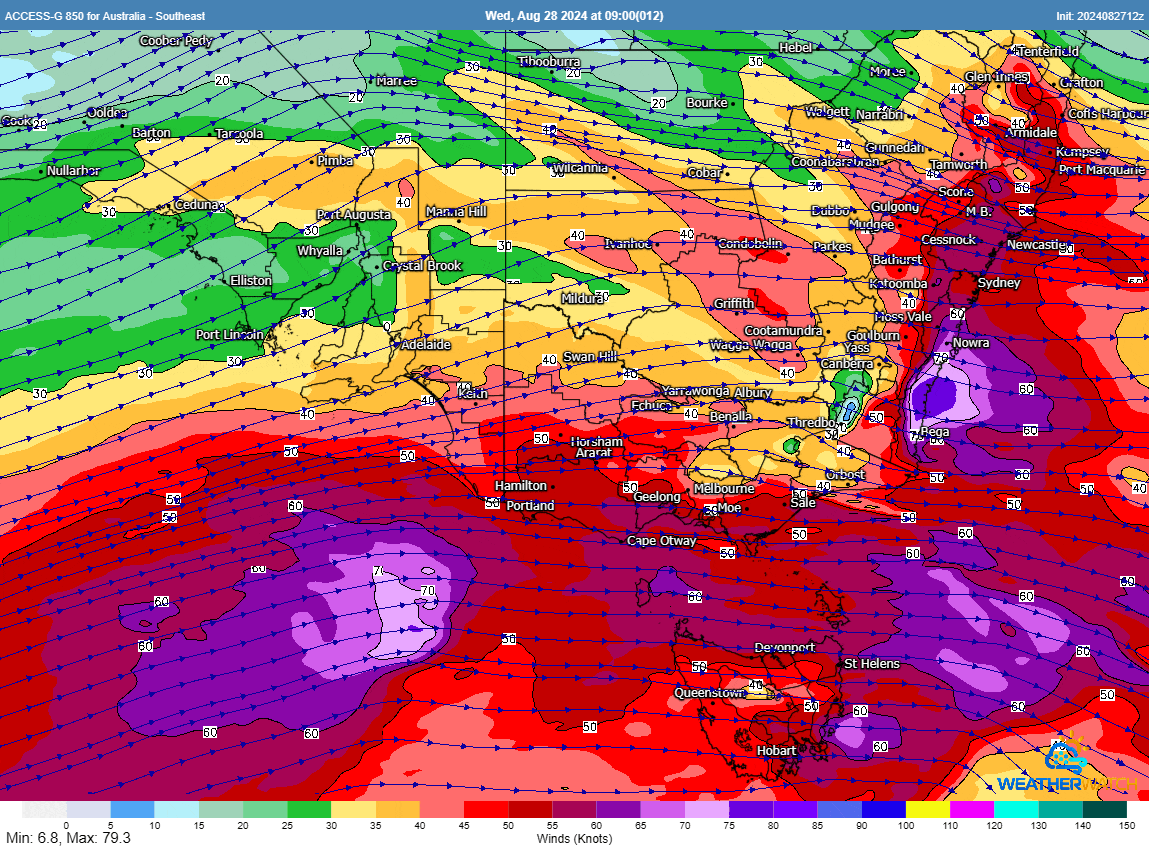 Wild Winds to Continue Across Southeastern Australia as Winter ...