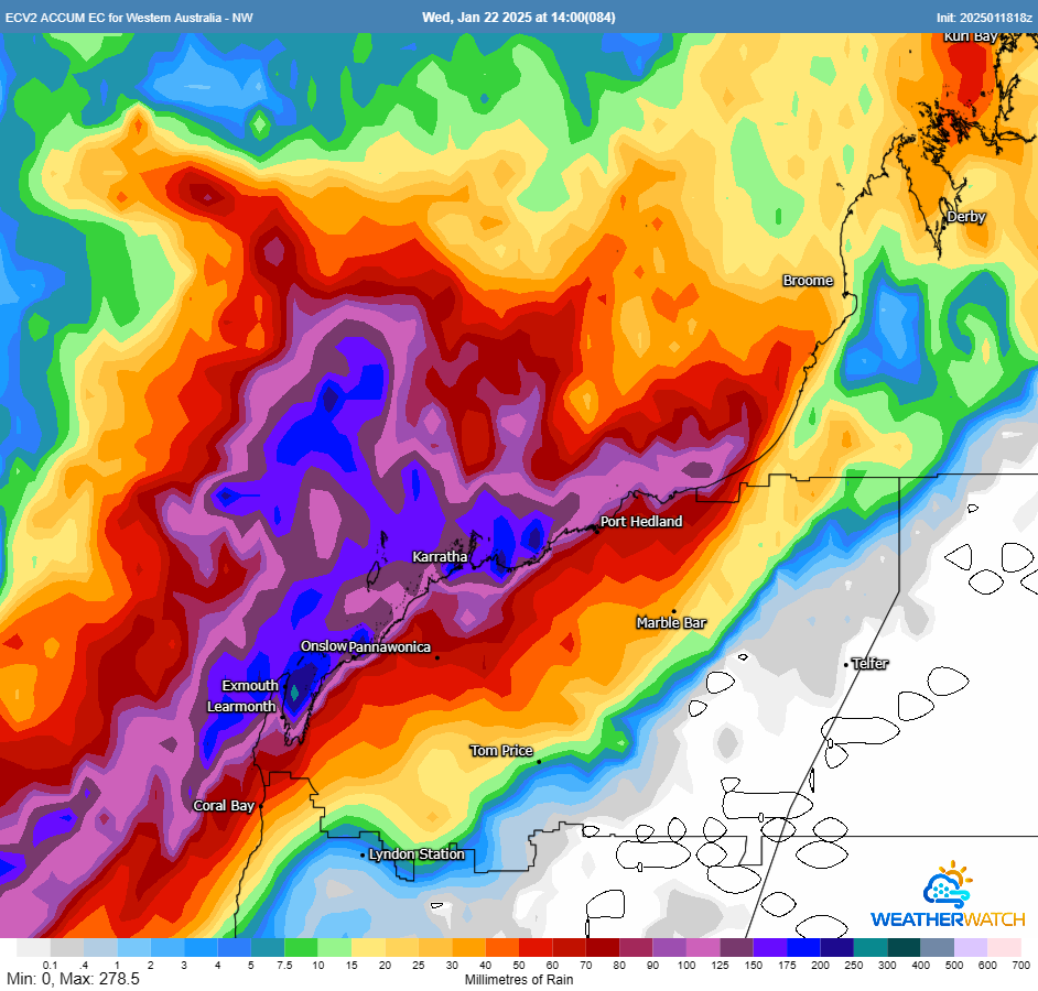 Tropical Cyclone Sean to Skim West Australian Coastline