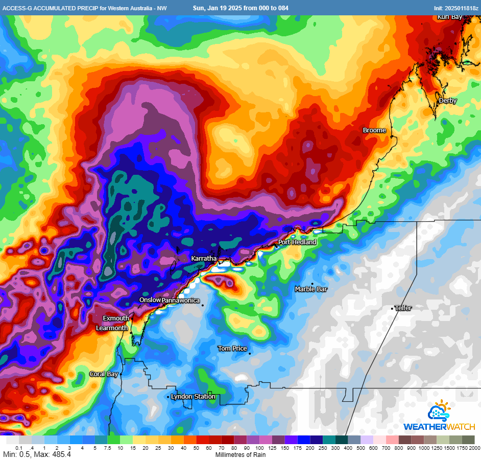 Tropical Cyclone Sean to Skim West Australian Coastline