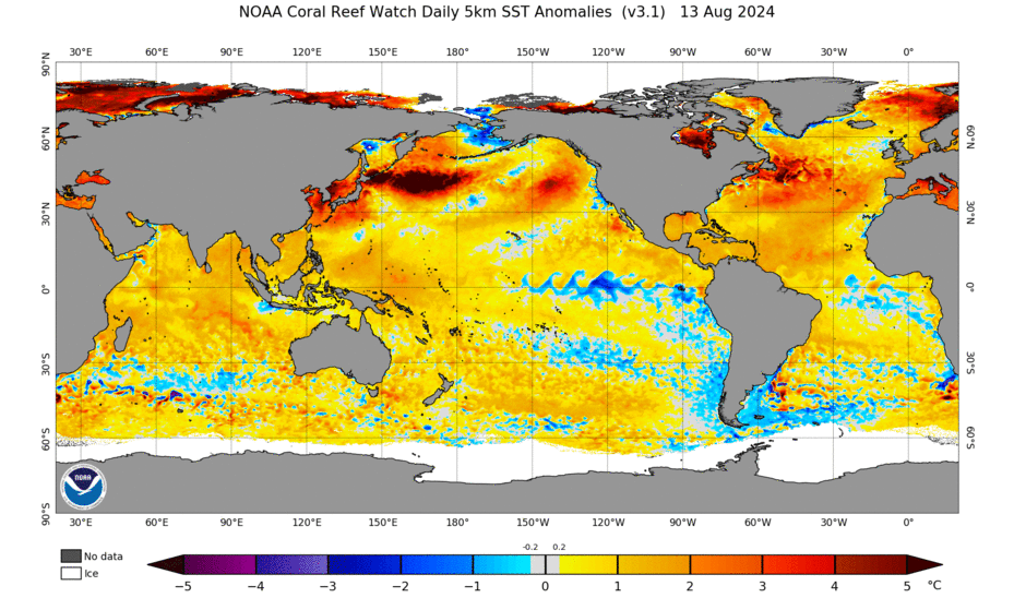 Pacific Ocean Inching Closer to La Nina