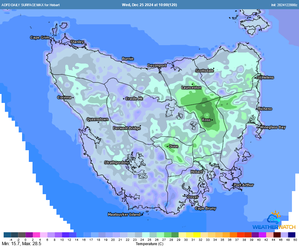Santa to Deliver Warm, Stable Weather for Christmas to Much of Australia