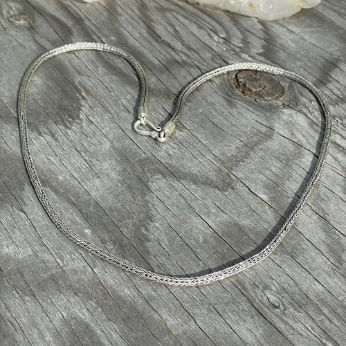 20 inch wheat braid chain | justjewellery