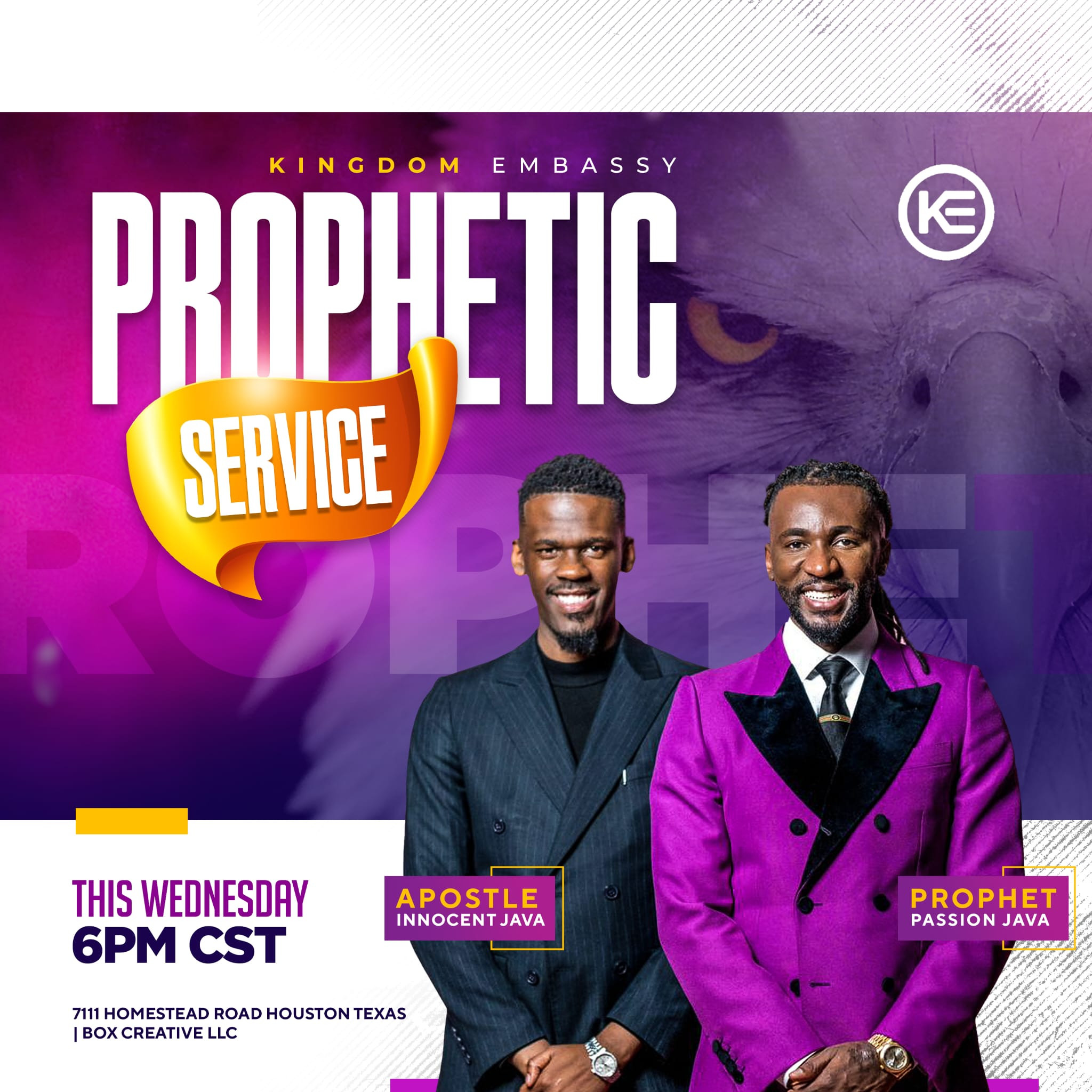 Prophetic Service with Prophet Passion & Apostle Innocent Java | A ...