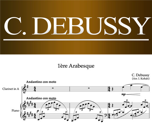 Debussy: 1ère Arabesque for Clarinet and Piano | lakeshore