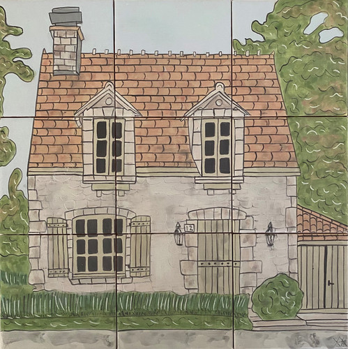 Art Print - Sage Cottage | Virginia Arregui Art