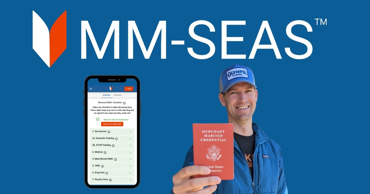 USCG Captain's License Requirements - Apply with MM-SEAS