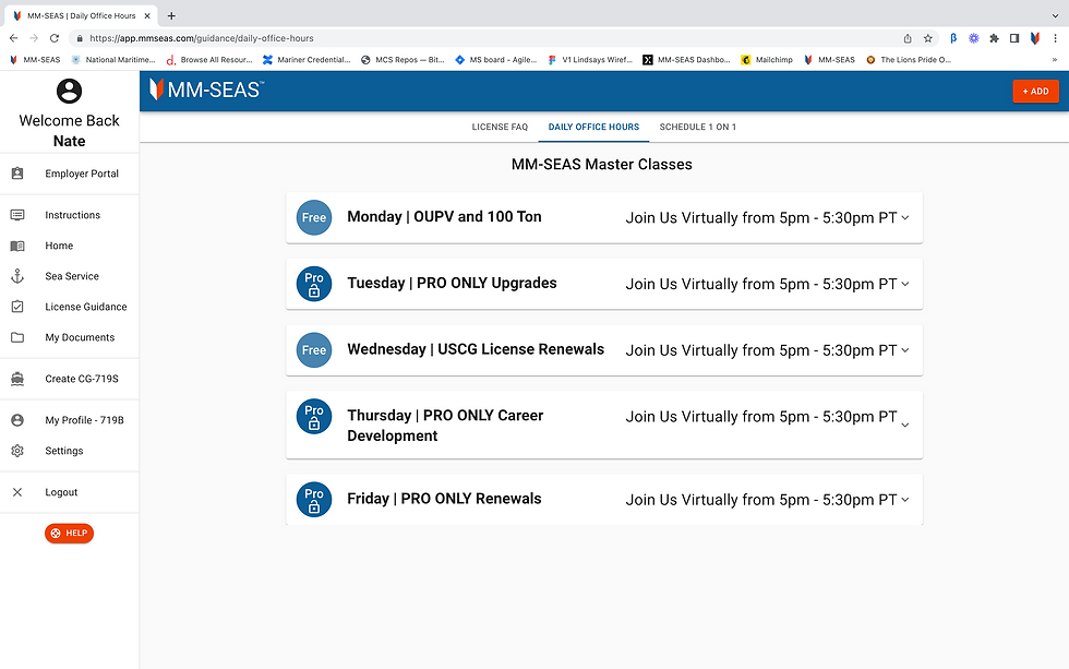 Ultimate USCG License Renewal Checklist | MM-SEAS