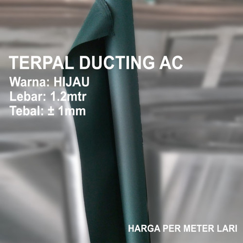 Terpal Canvas Ducting - Kain Canvas Dak AC - Hijau | Daya Teknik Medika