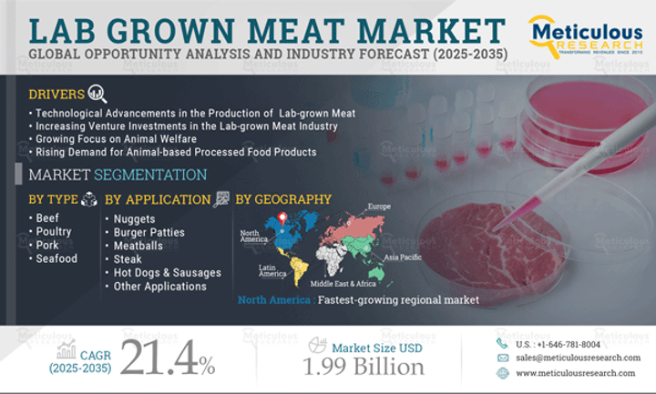 Lab Grown Meat Market - Global Opportunity Analysis and Industry ...