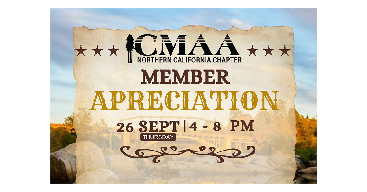 Member Appreciation Event | cmaa-norcal