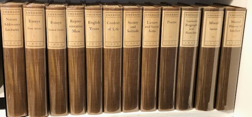 Complete Works of Ralph Waldo Emerson: Autograph Centenary Edition ...