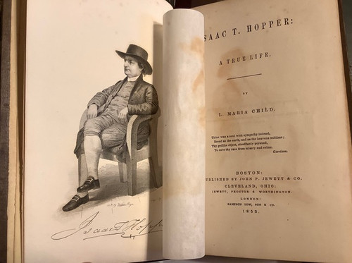 Isaac T. Hopper: A True Life | Barrow Bookstore