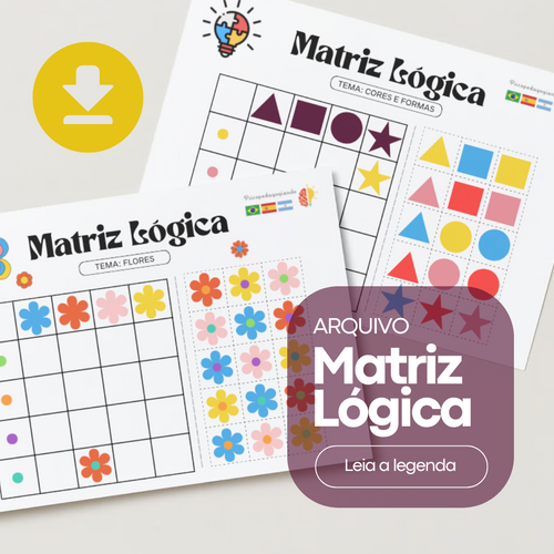 MATRIZ LÓGICA | Psicopedagogiando