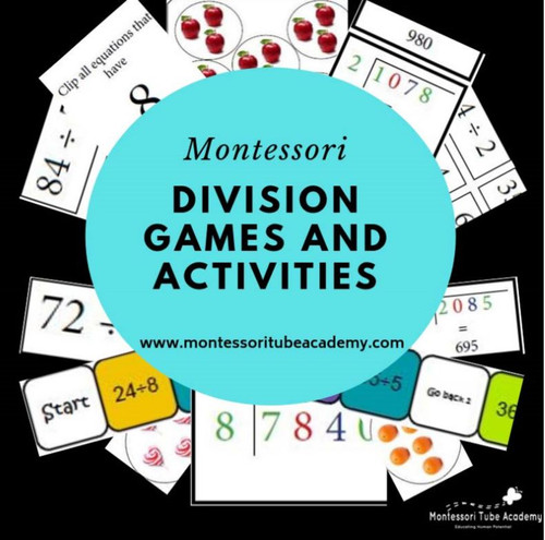 Montessori Division Games and Activities | Montessori Academy