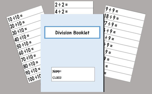 Division booklet | Montessori Academy