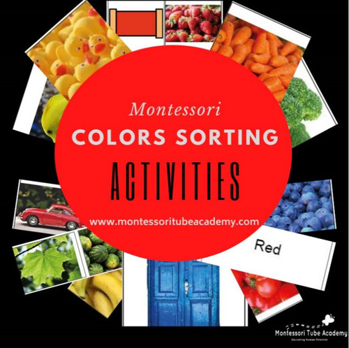 Colors Sorting Activities | Montessori Academy
