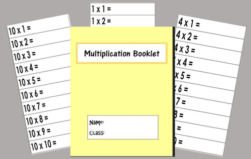 Multiplication booklet | Montessori Academy
