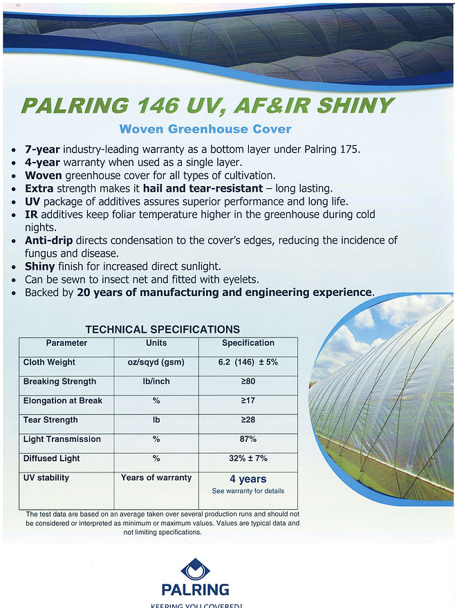 Greenhouse Covers | RMPM