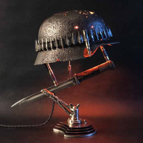 WW2 German Battle Lamp | shanemartindesigns