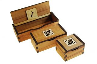 Rimu Boxes with 3D Effect Inlays | MADINZ