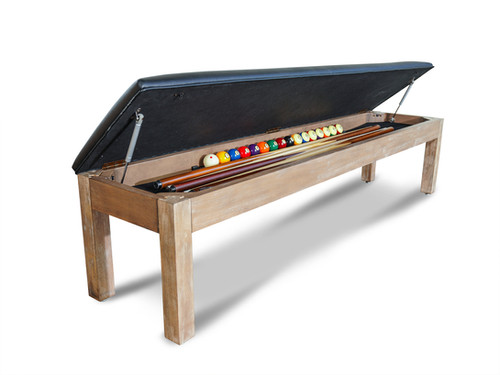 Pool Table Benche - Nixon Billiards | Billiard Storage Bench