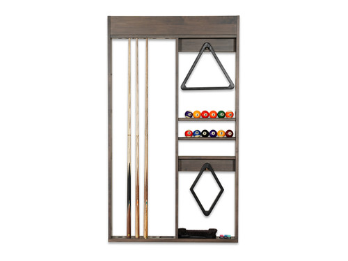 Arcadia Pool Wall Rack - Doc & Holliday | Pool Stick Holders