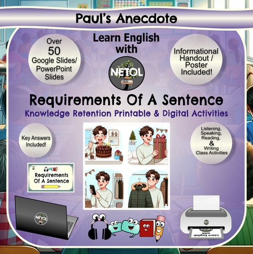 Requirements Of A Sentence - Paul's Story - Knowledge Retention ...