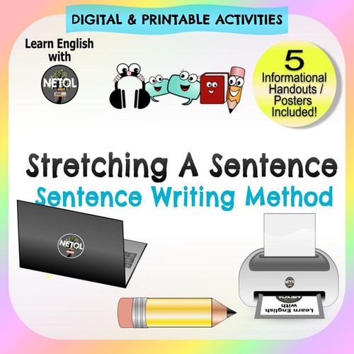 Stretching A Sentence & Word Order - Lesson, Handouts & Activities | NETOL
