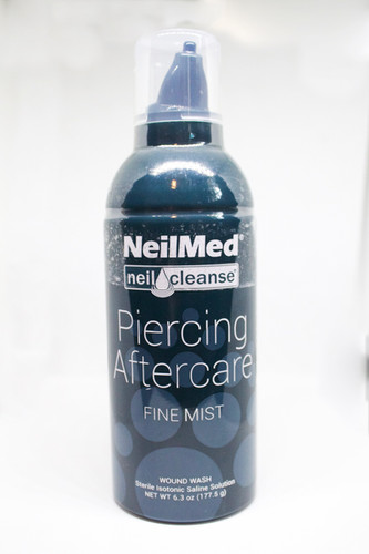 NeilMed Piercing Aftercare Fine Mist Saline Spray | TRX Tattoos & Pierci