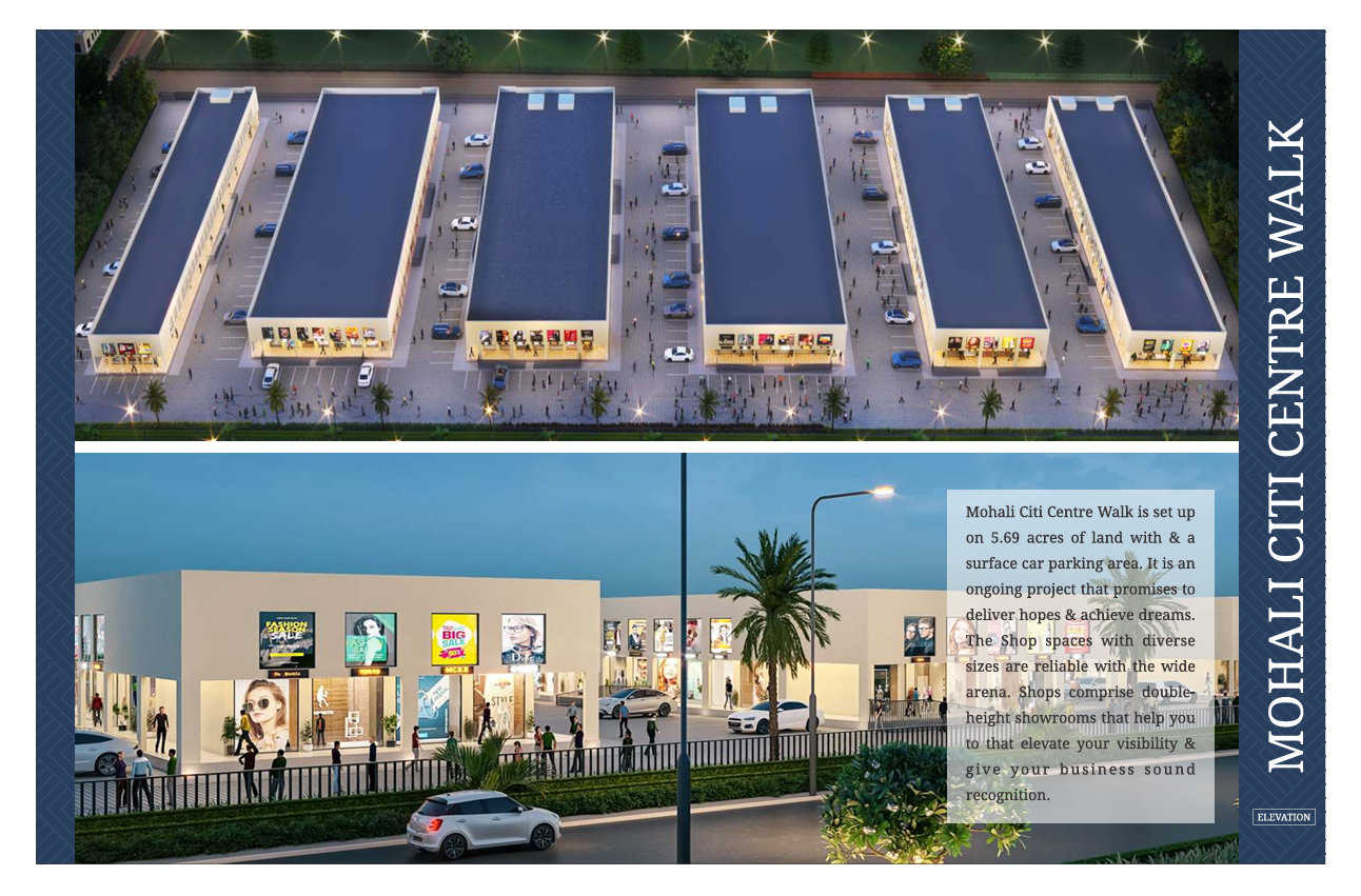 Mohali City Centre Walk By STJ Group