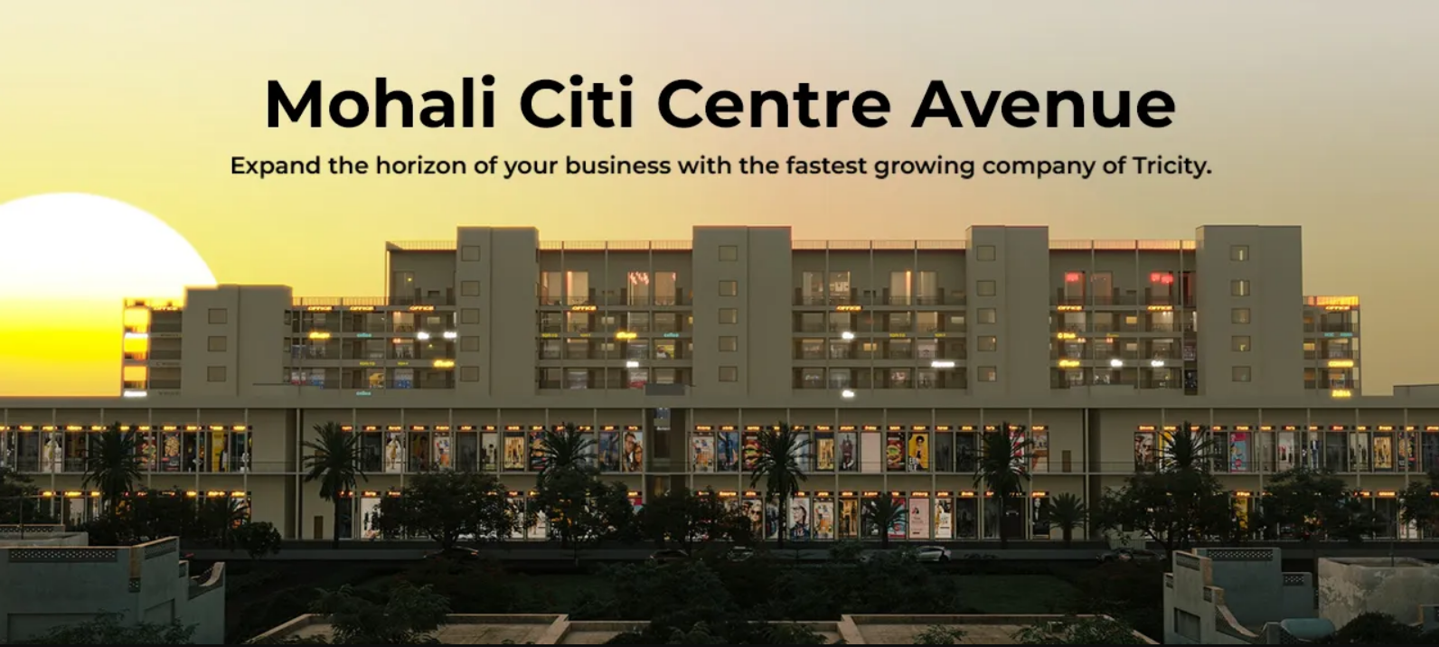 Mohali City Centre Avenue By STJ Group