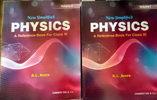 New Simplified Physics for Class XI(Vol 1 & 2):SL Arora | BookSmith e-store