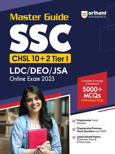 Master Guide SSC CHSL 10+2 Tier I LDC/DEO/JSA (English) Online Exam ...