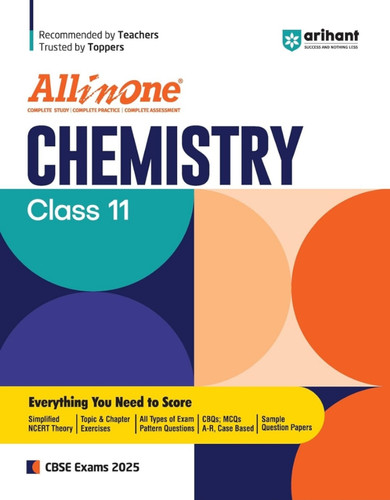 All in one CBSE Class-11 Chemistry 2024-25 Available. | BookSmith e-store