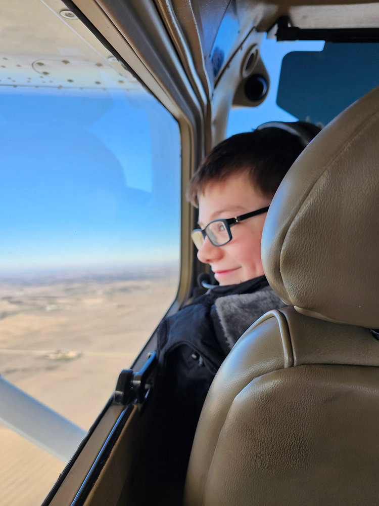 Zayden's First Flight