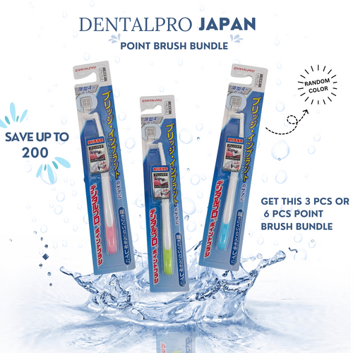 Dentalpro Japan Point Bundle Toothbrush | hairbrushexpert